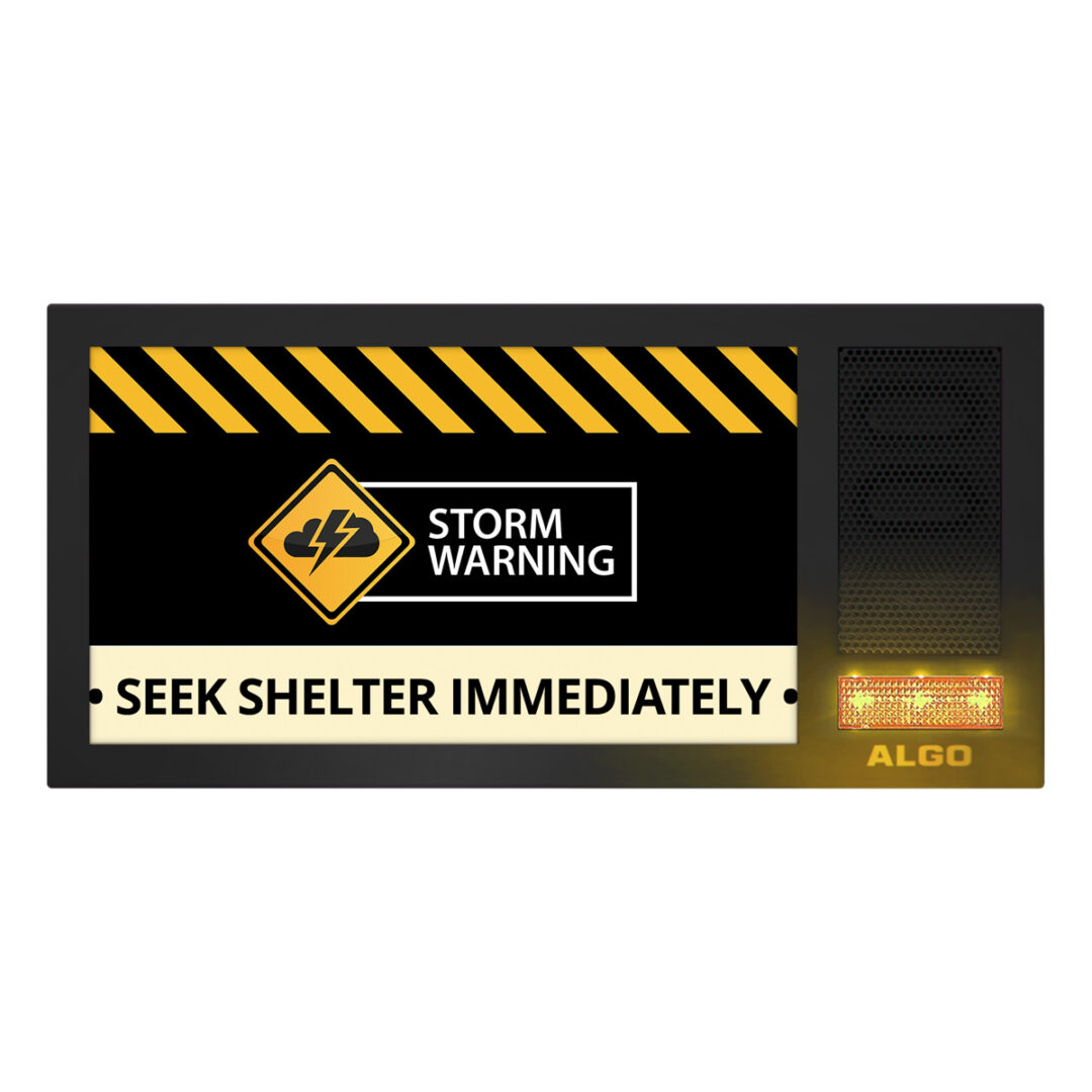 Algo IP Displays for Emergency Notification